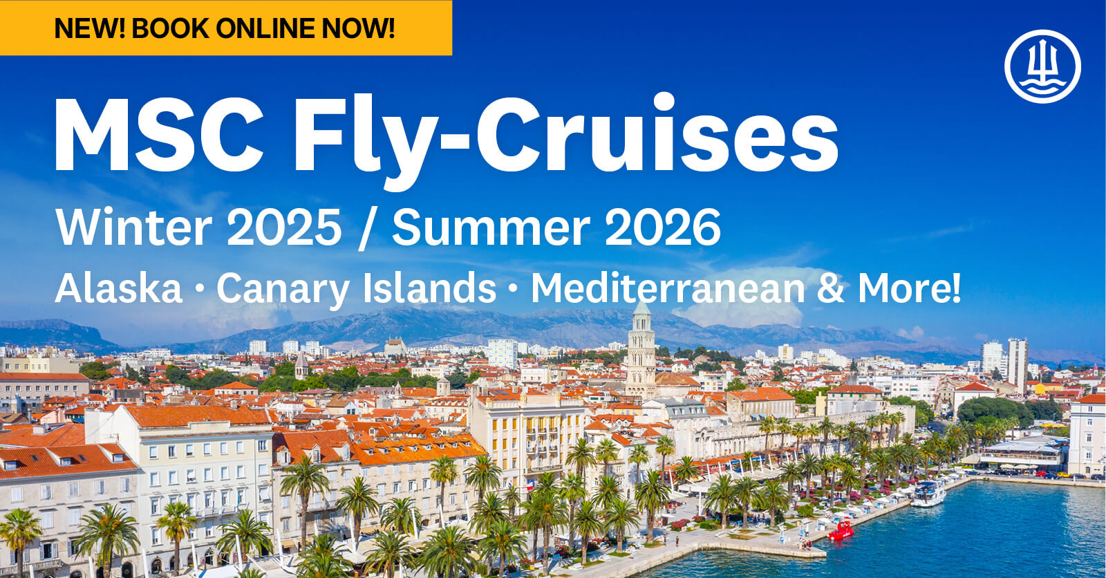 Fly-Cruise Packages | MSC Cruises with Flights | Simply Cruises