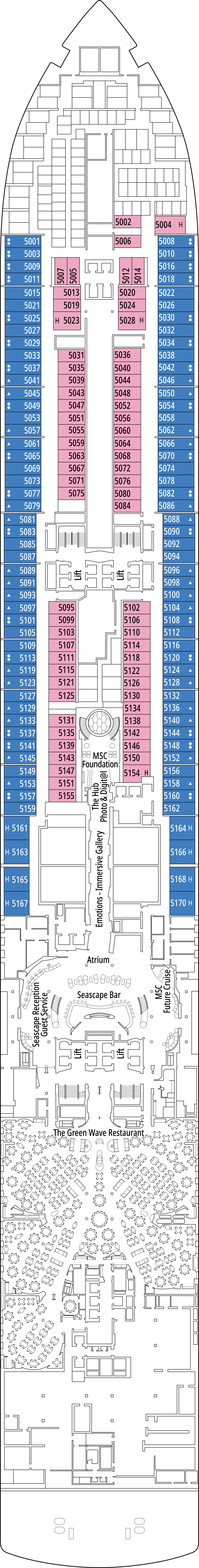 Msc Seascape Deck Plans